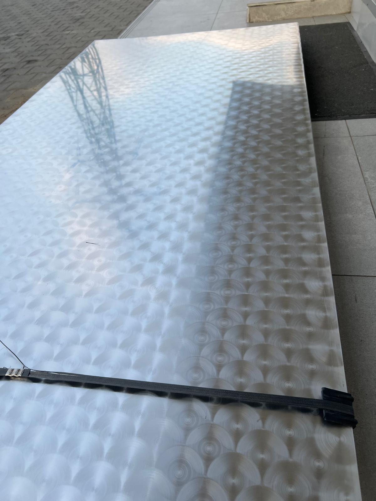 Tabla de inox alimentar
